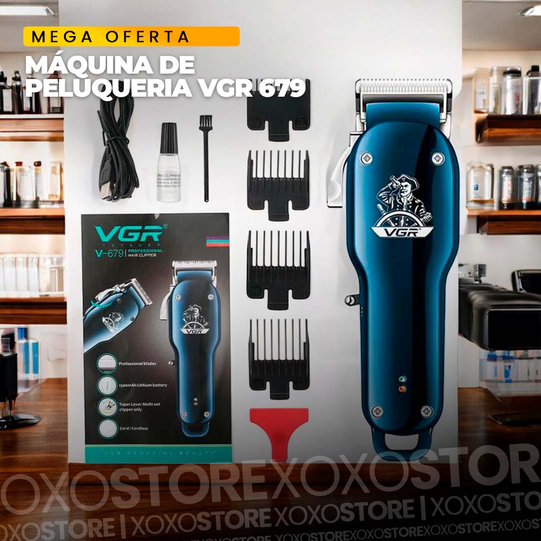 MAQUINA PELUQUERA VGR-679 RECARGABLE – Xoxo Store Home